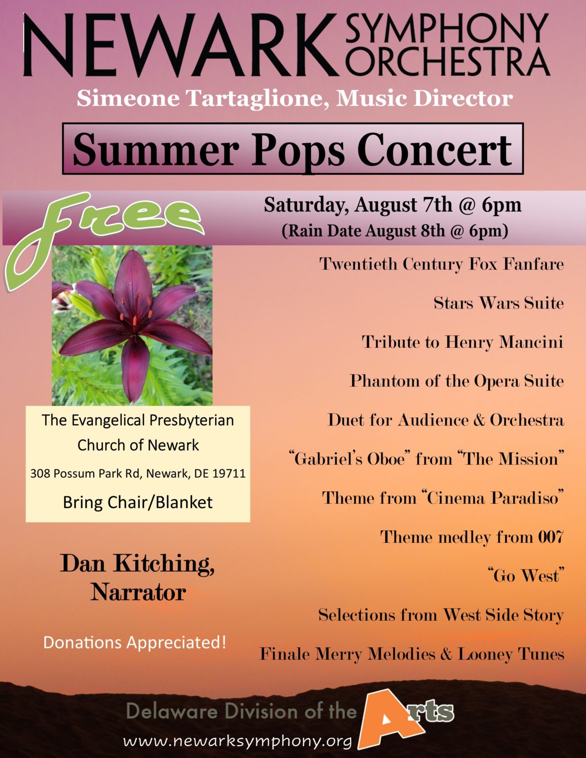 Concerts - Newark Symphony Orchestra